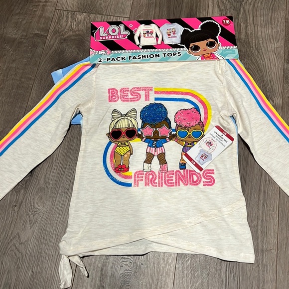 L.O.L. Surprise! | Shirts & Tops | Nwt Lol Surprise 2 Pack Fashion Tops ...